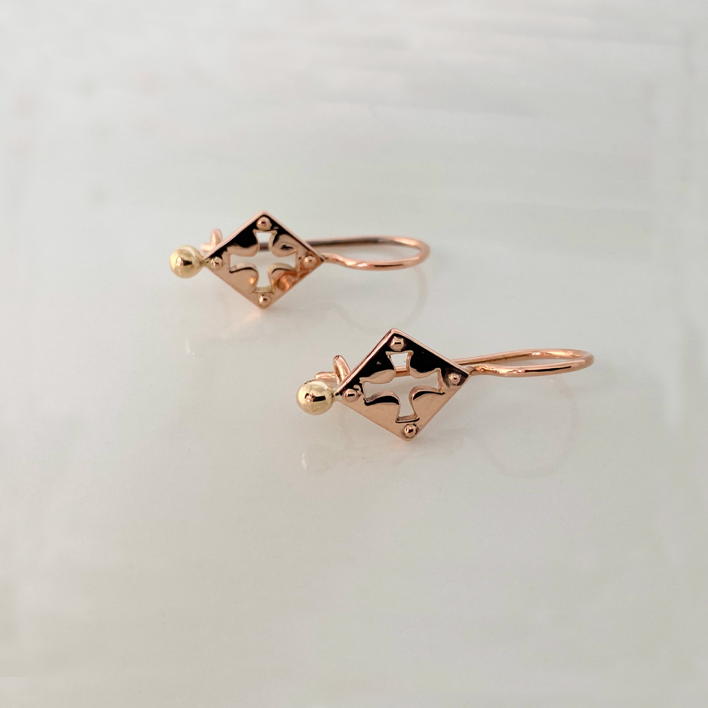 LOVE & HATRED | Templars Order Earrings